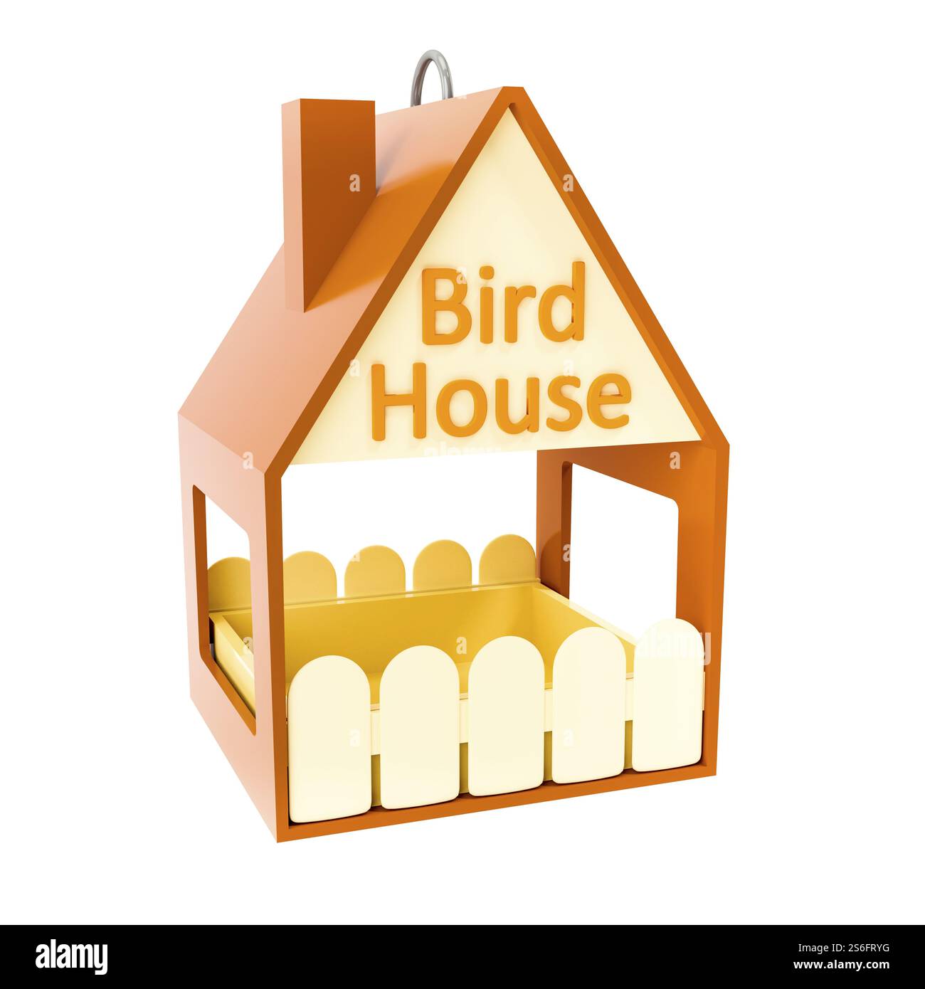 An image of a typical bird house Stock Photo - Alamy