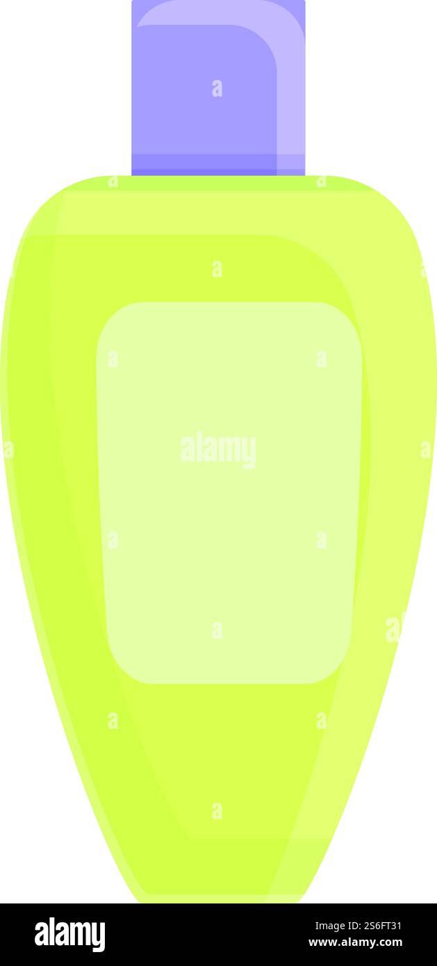 Garbage bottle icon. Cartoon of garbage bottle vector icon for web ...