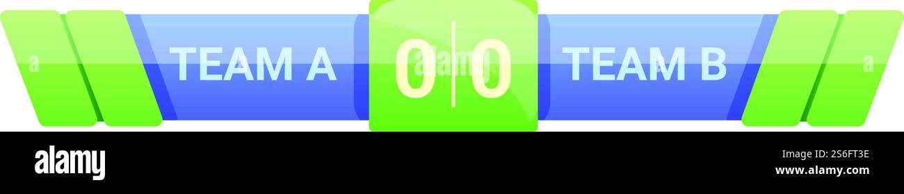 Display scoreboard icon. Cartoon of display scoreboard vector icon for ...