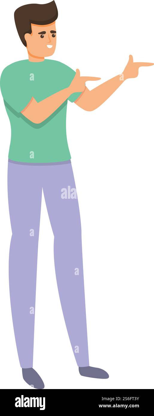 Self esteem affirmation icon. Cartoon of self esteem affirmation vector ...