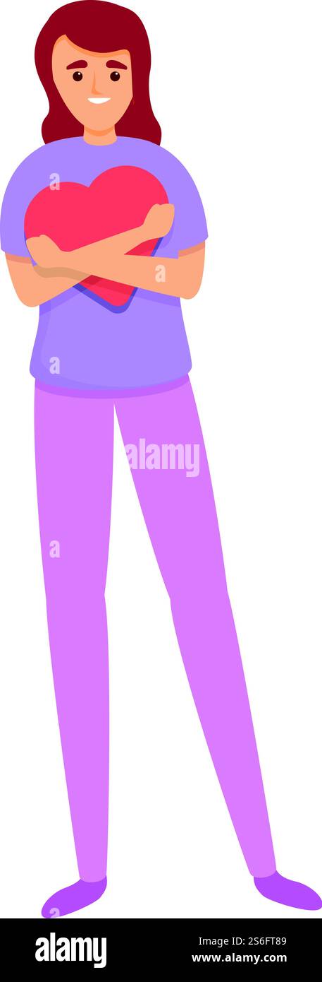 Moral self esteem icon. Cartoon of moral self esteem vector icon for ...