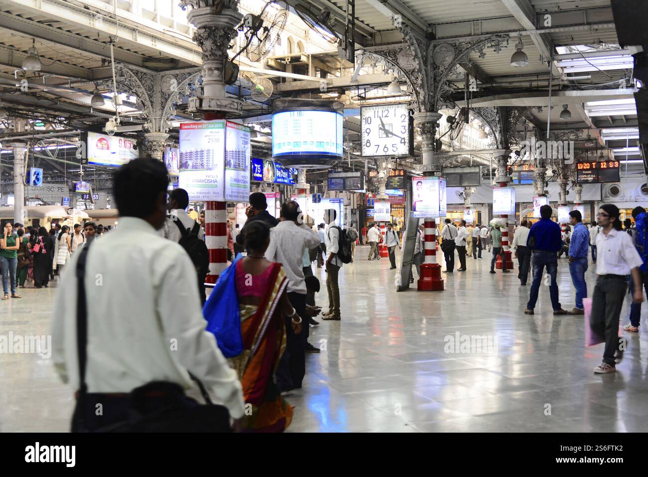 Chhatrapati Shivaji Maharaj Terminus (CSMT) railway station, formerly ...