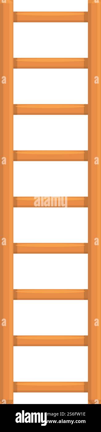 Extend ladder icon. Cartoon of extend ladder vector icon for web design ...