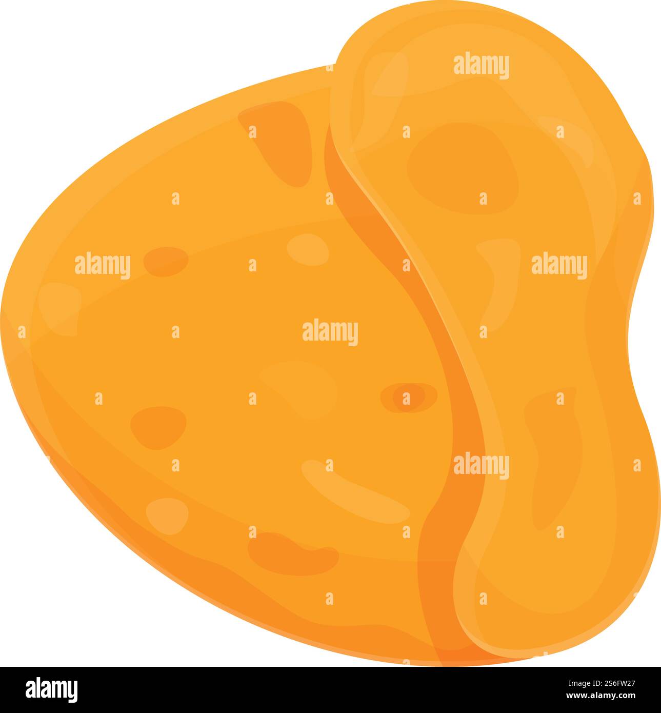 Food pita bread icon. Cartoon of food pita bread vector icon for web ...