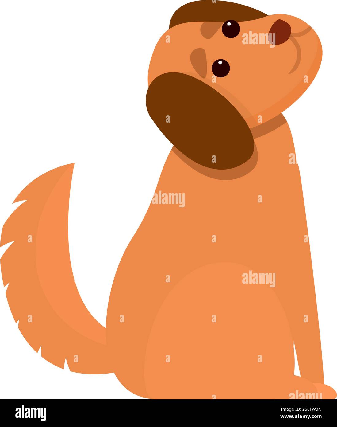Playful dog action icon. Cartoon of playful dog action vector icon for ...