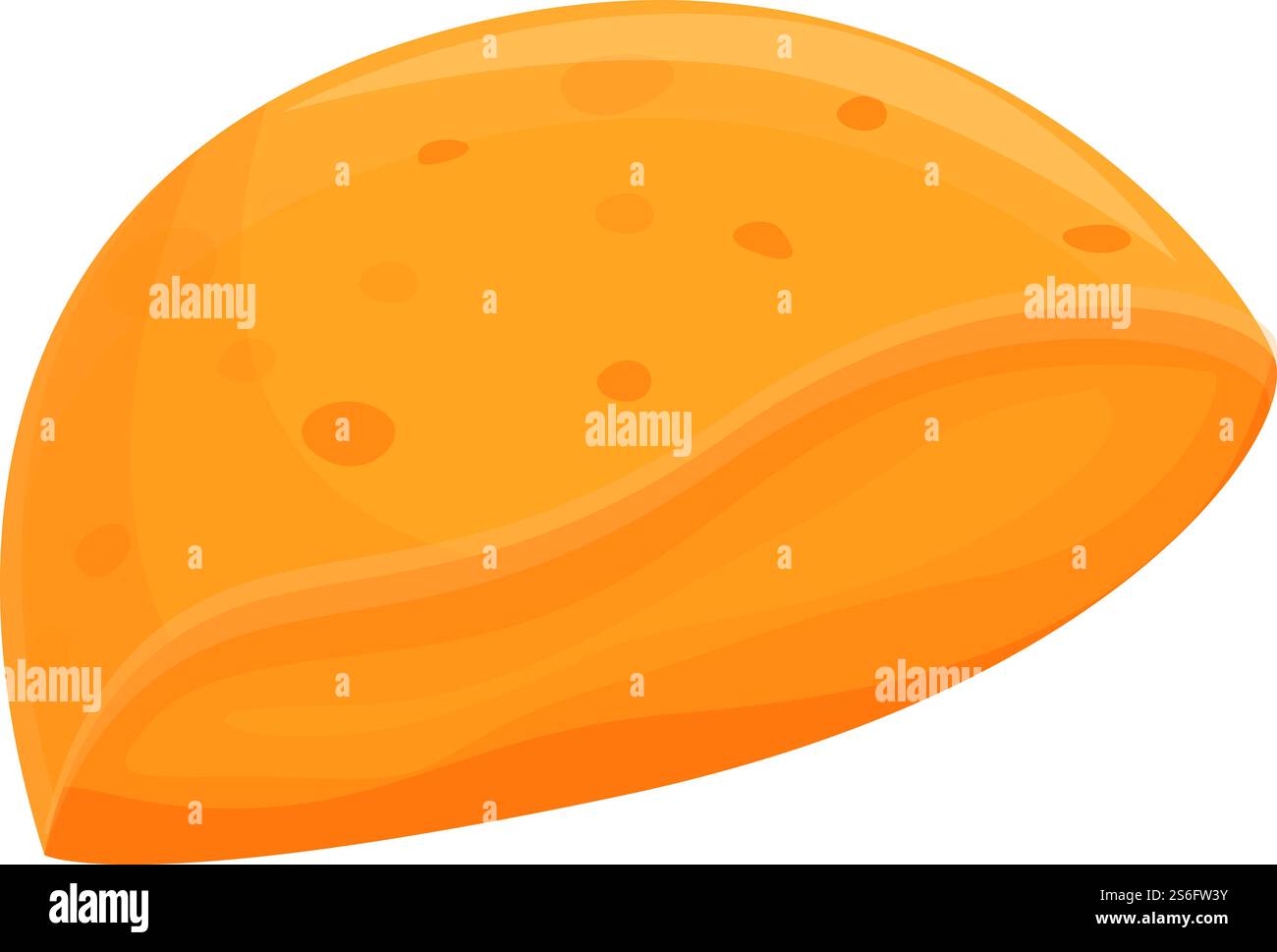 Homemade pita bread icon. Cartoon of homemade pita bread vector icon ...