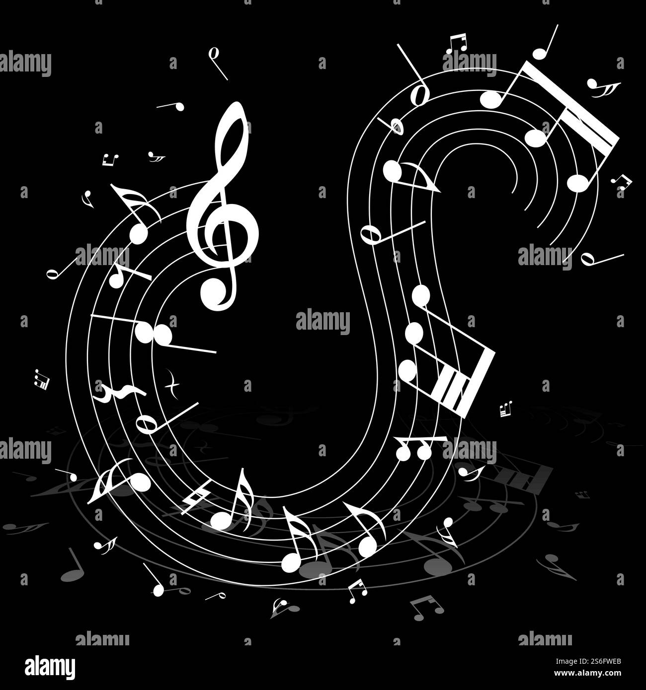 Treble row hi-res stock photography and images - Alamy