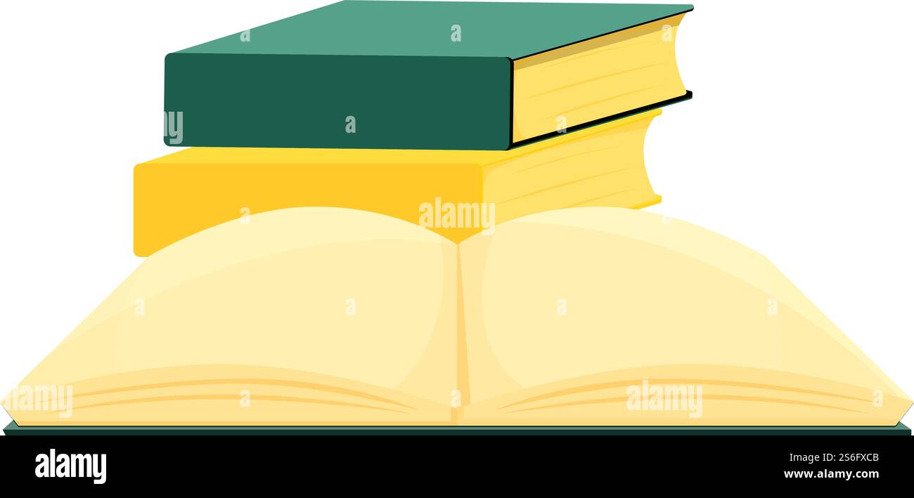 Paper production for book icon. Cartoon of paper production for book ...