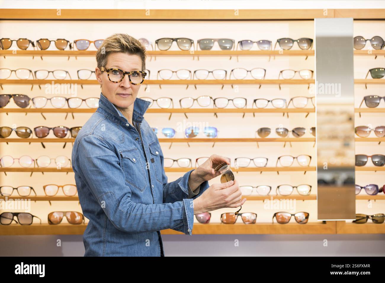 Eyewear selection hi-res stock photography and images - Alamy