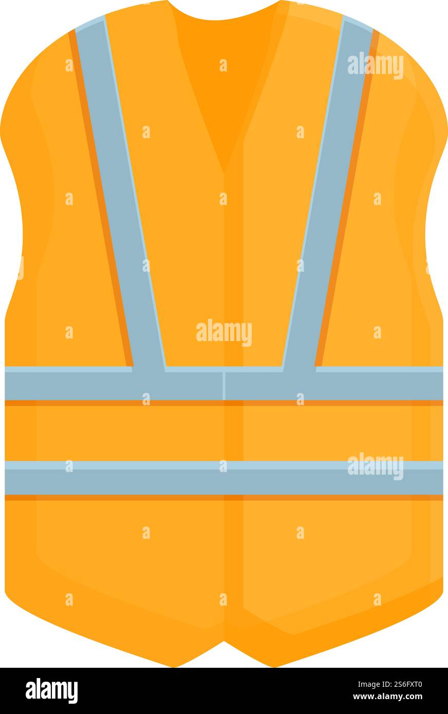 Highway construction vest icon. Cartoon of highway construction vest ...