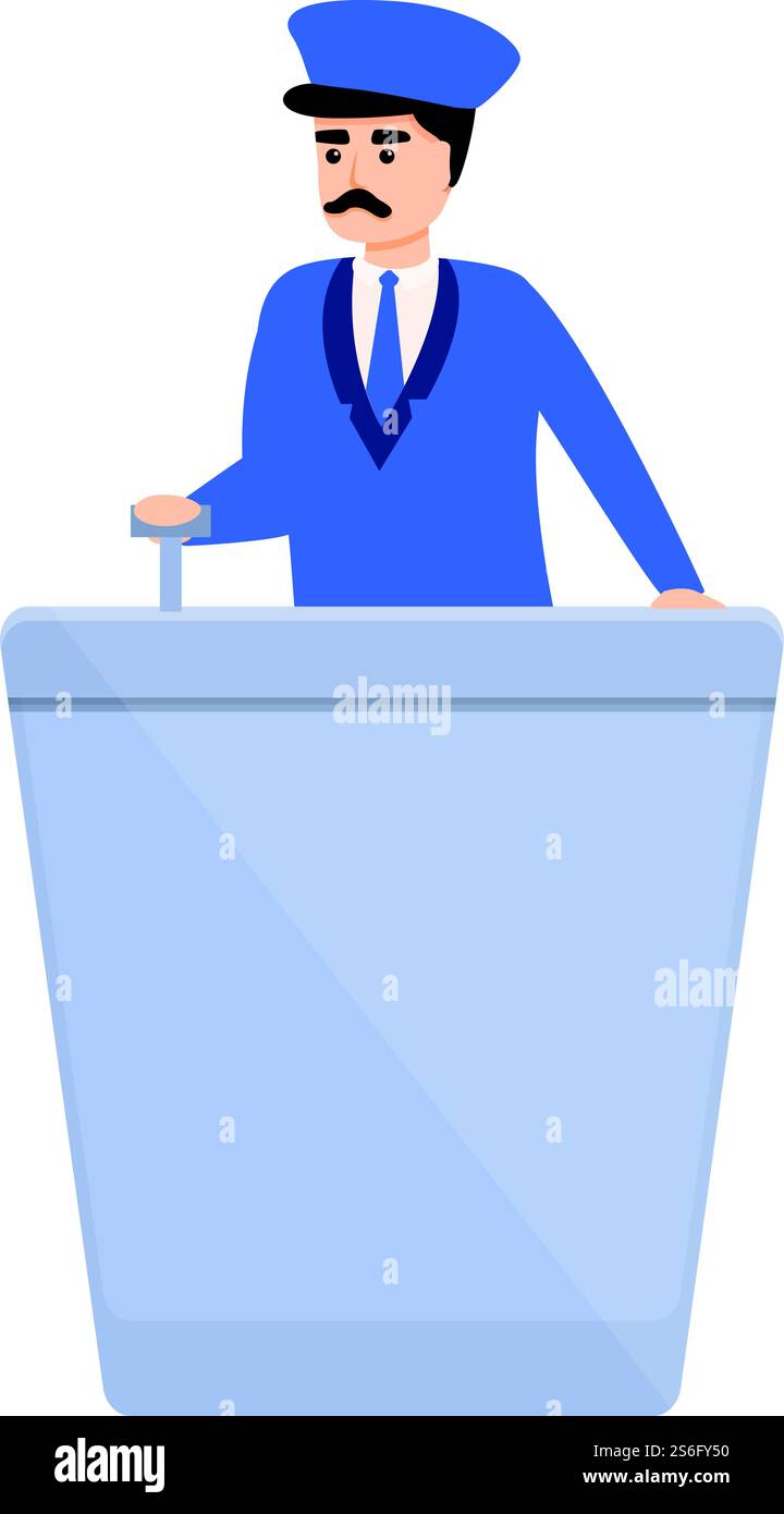 Station dispatcher Stock Vector Images - Alamy