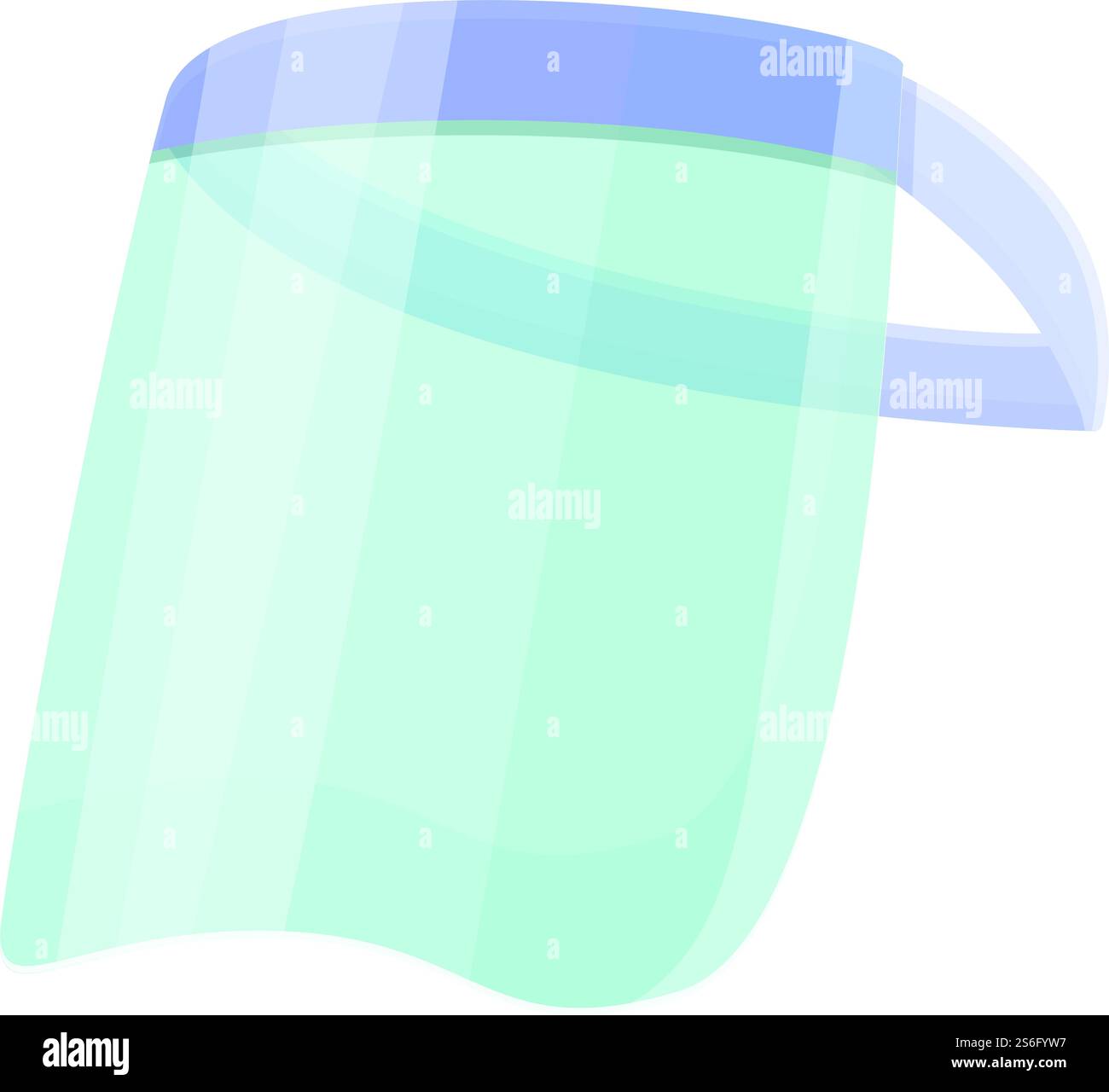 Cover face shield icon. Cartoon of cover face shield vector icon for ...