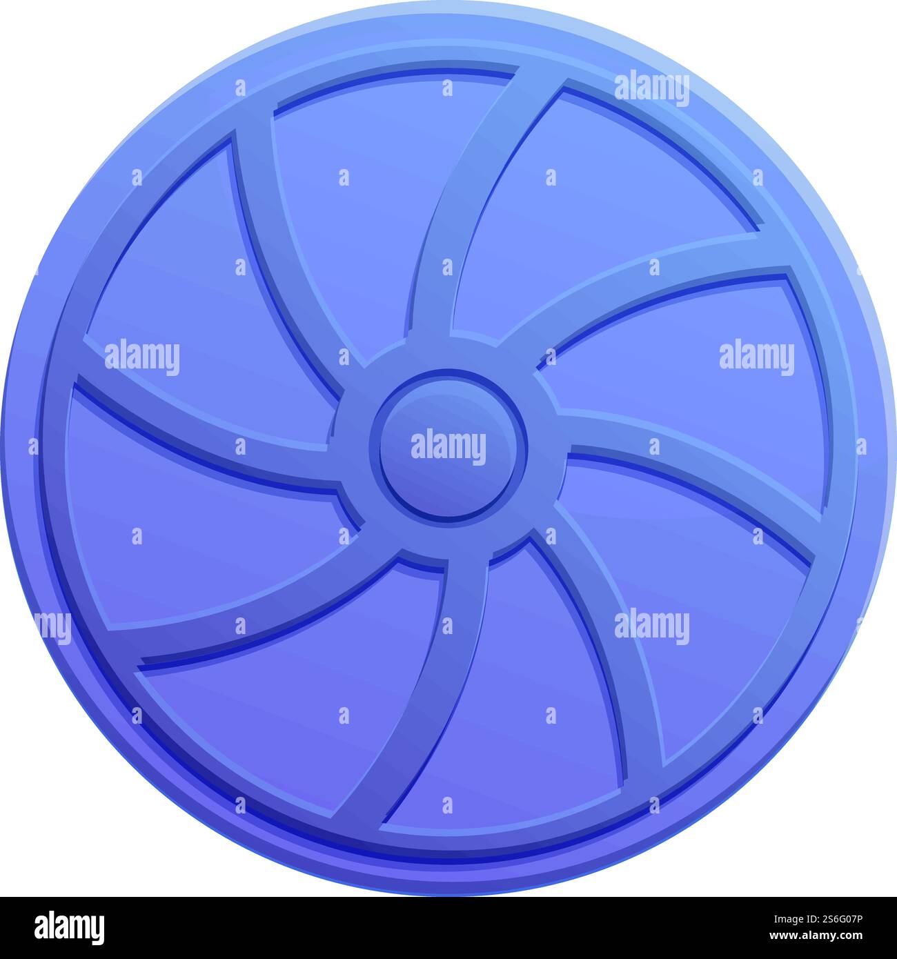 Town manhole icon. Cartoon of town manhole vector icon for web design ...