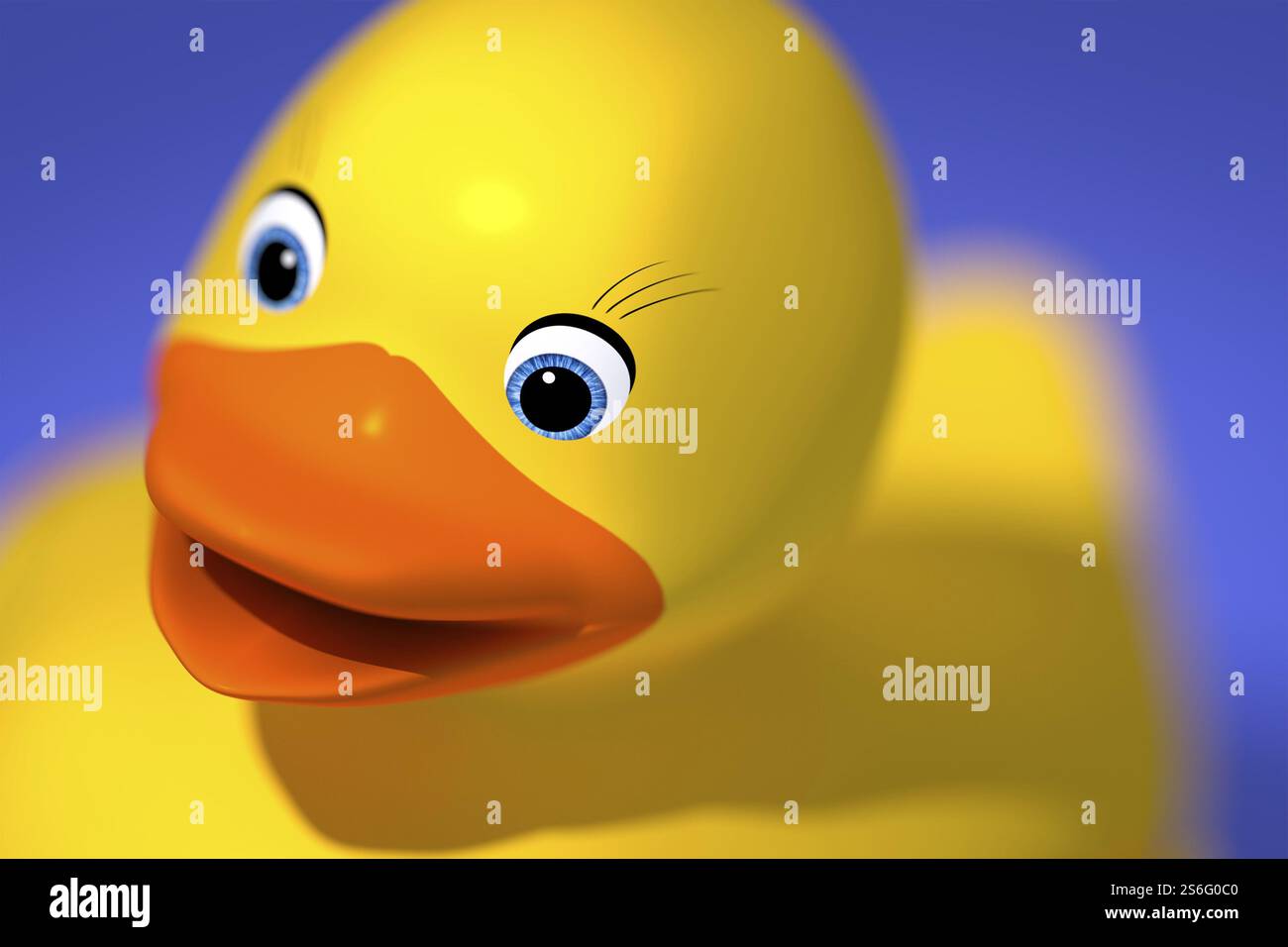 3d rendering of a sweet rubber ducky Stock Photo - Alamy