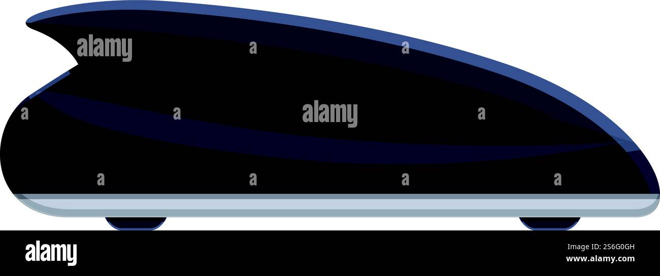 Travel roof box icon. Cartoon of travel roof box vector icon for web ...