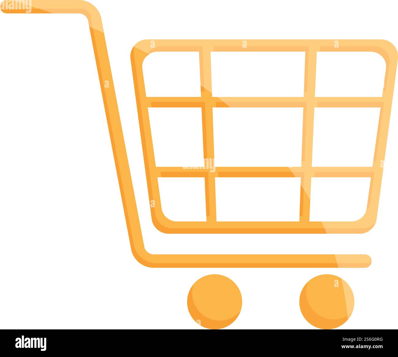 Marketing mix shop cart icon. Cartoon of Marketing mix shop cart vector ...