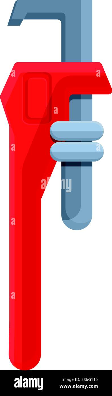Sewerage adjustable wrench icon. Cartoon of sewerage adjustable wrench vector icon for web ...