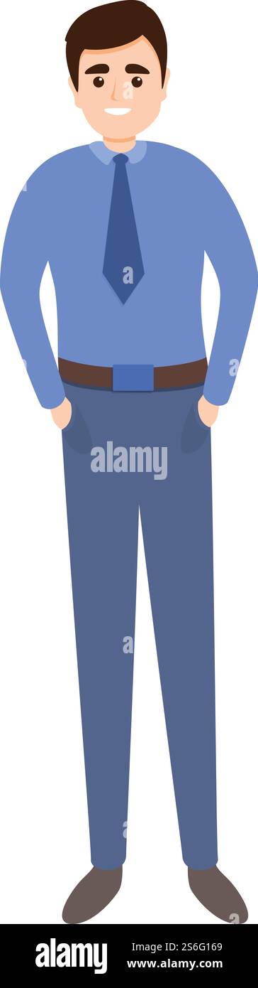 Employee metropolitan icon. Cartoon of employee metropolitan vector ...
