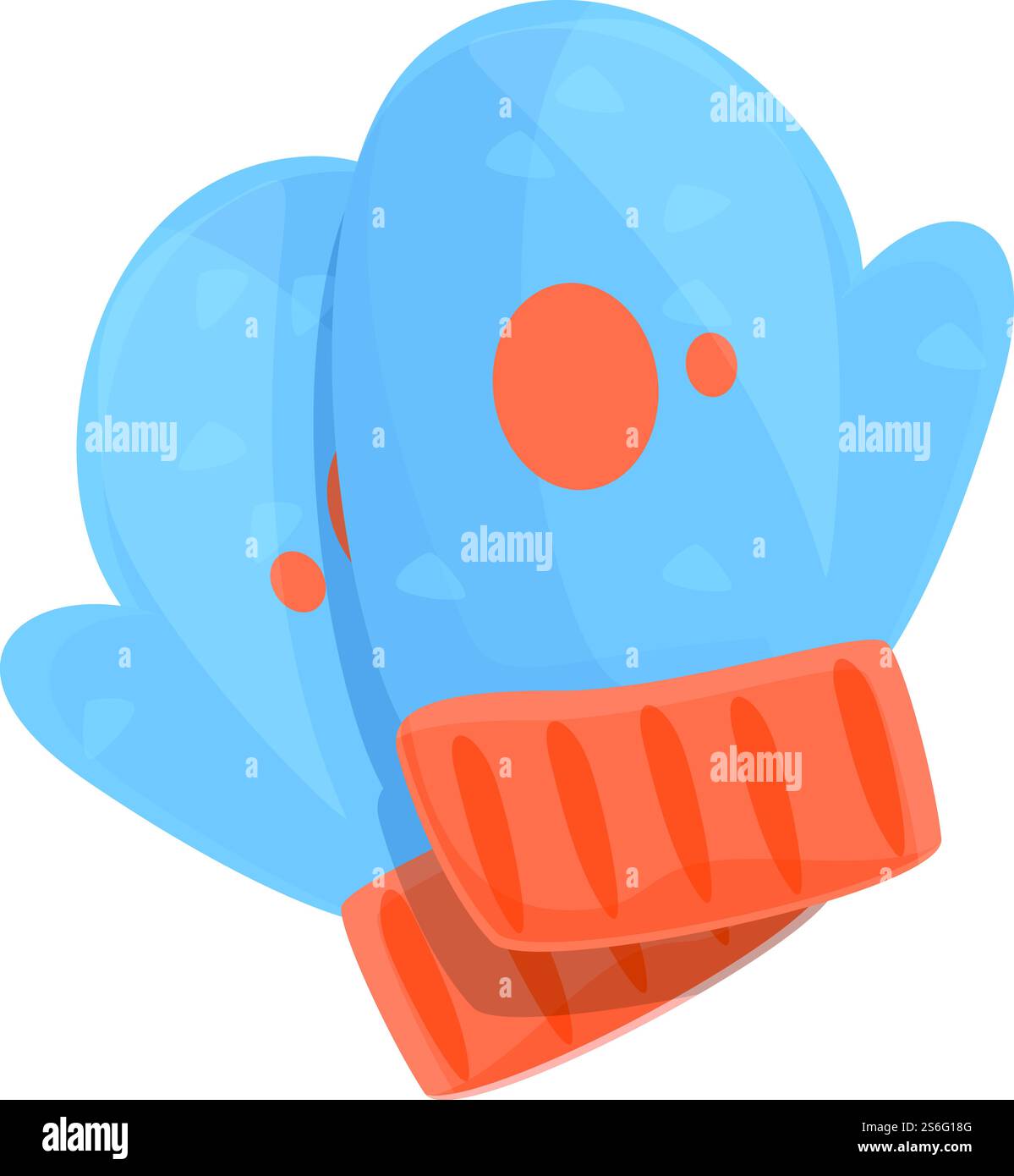 Winter gloves icon. Cartoon of Winter gloves vector icon for web design ...