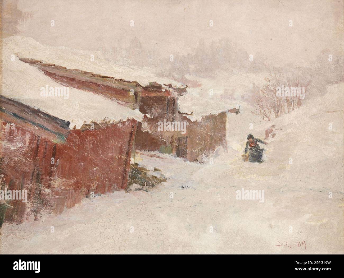 Jacob Gløersen - Drifting Snow Stock Photo - Alamy