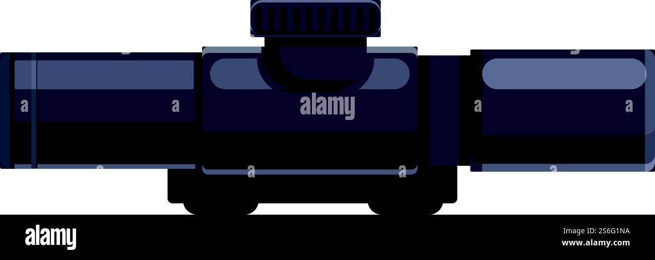Telescopic sight target icon. Cartoon of Telescopic sight target vector ...