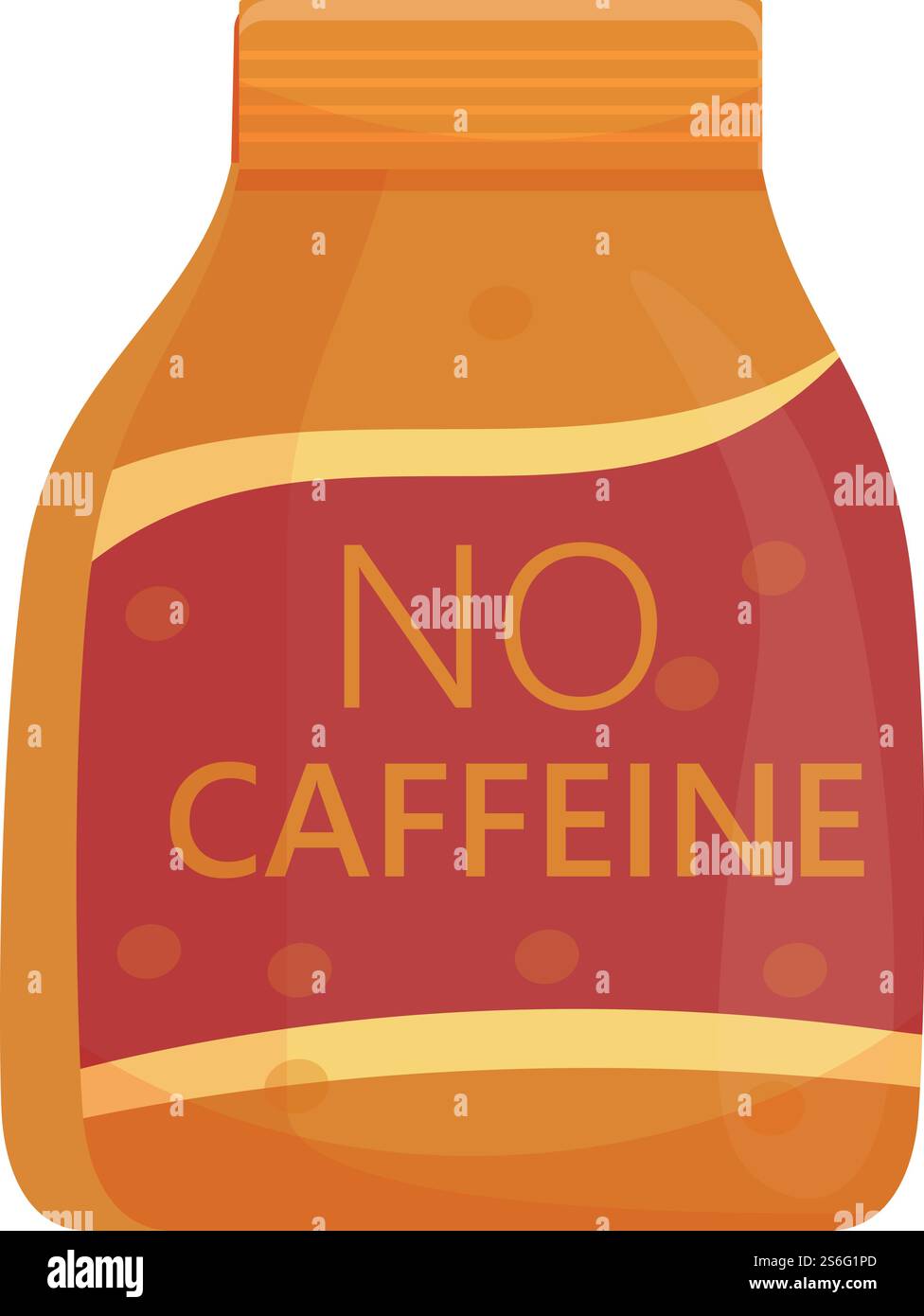 Pack decaf drink icon. Cartoon of pack decaf drink vector icon for web ...