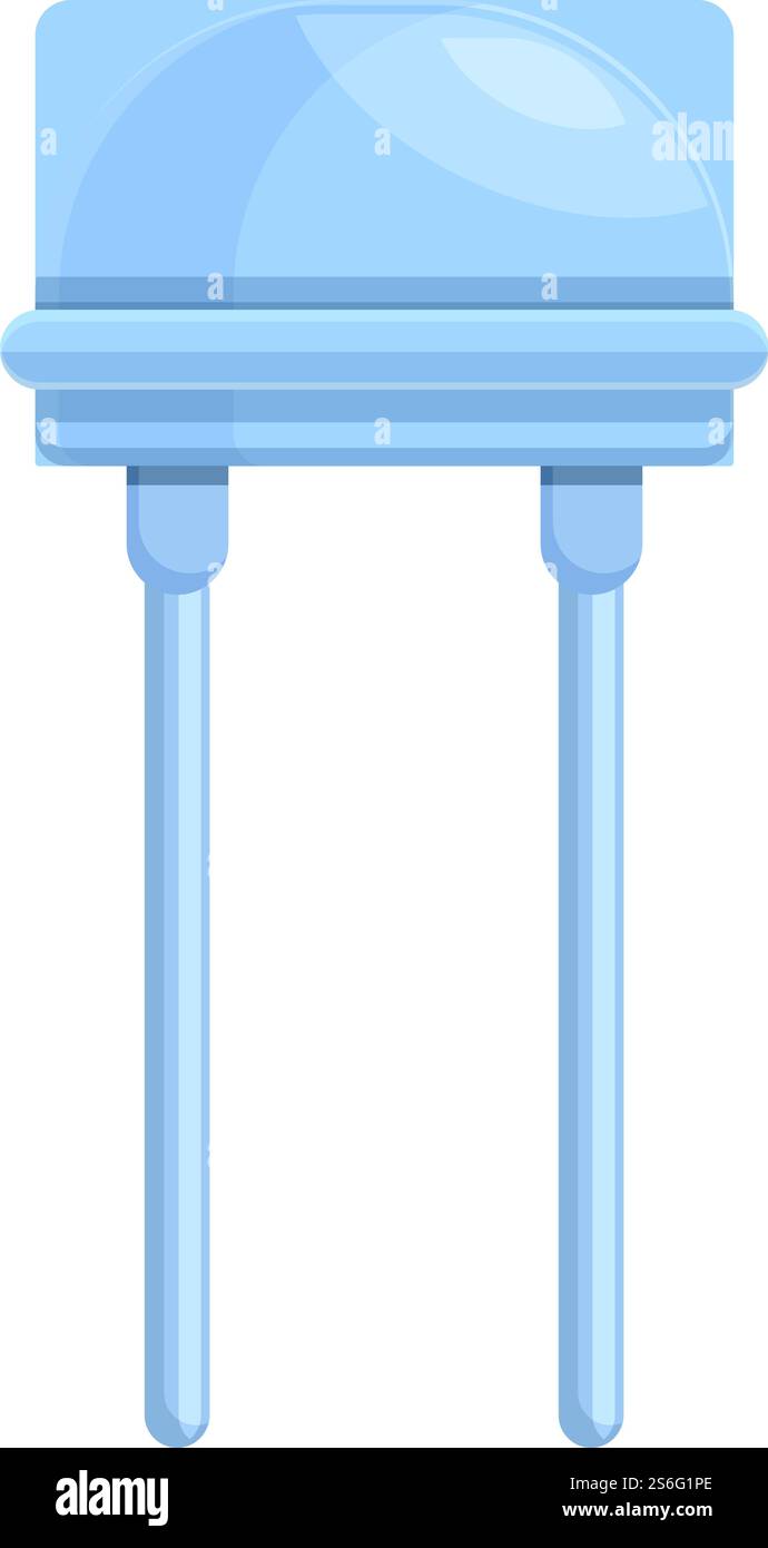 Fixed resistor icon. Cartoon of fixed resistor vector icon for web ...
