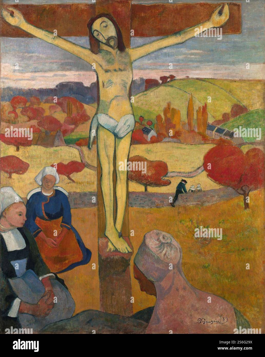 Paul Gauguin - Le Christ jaune (1889 Stock Photo - Alamy