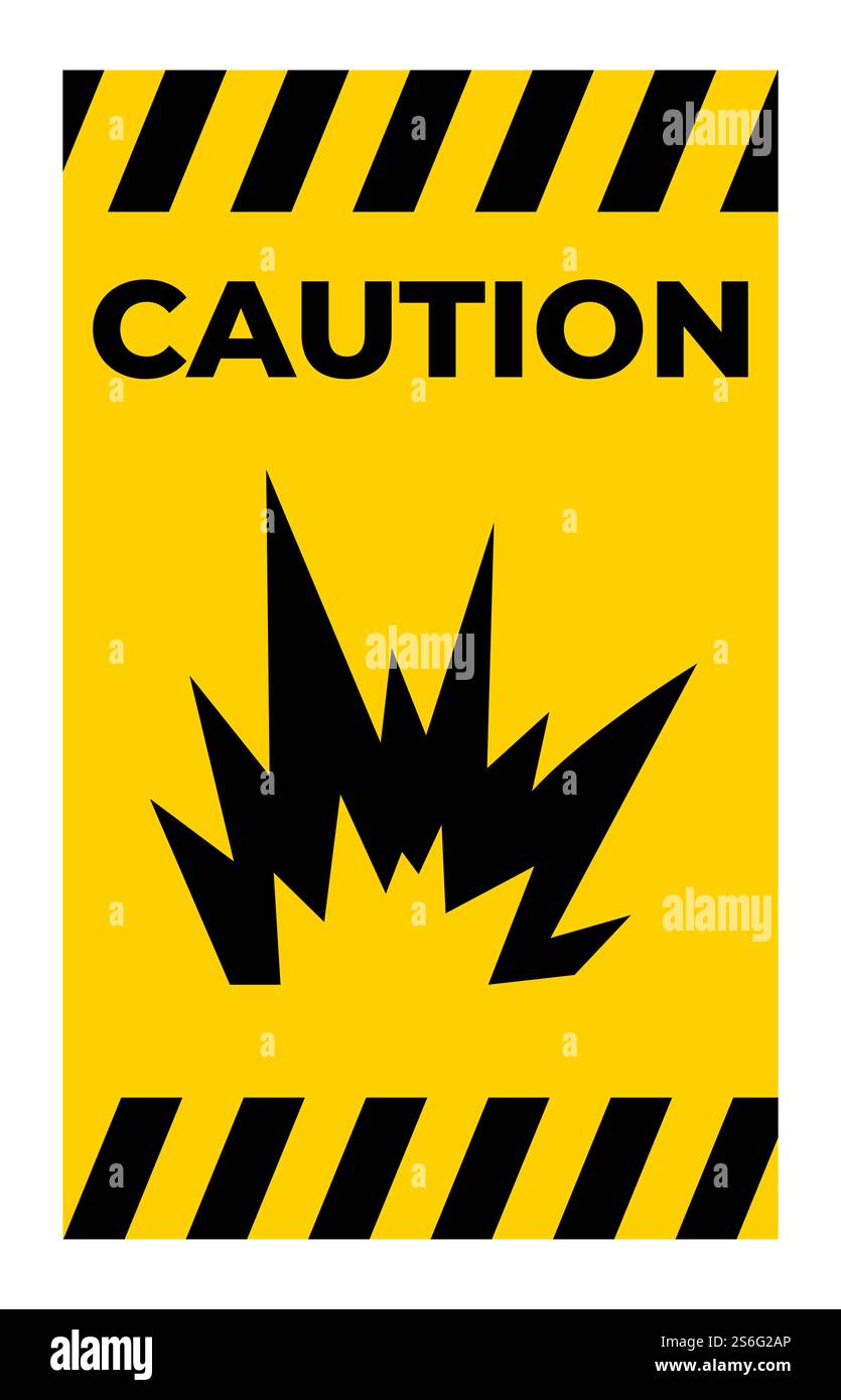 Arc Flash Hazard Symbol Sign, Vector Illustration, Isolate On White ...