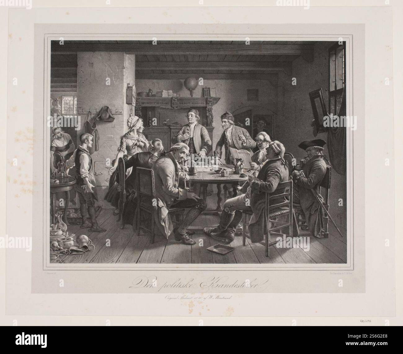 Peter Henrik Gemzøe, Den politiske kandestøber Stock Photo - Alamy