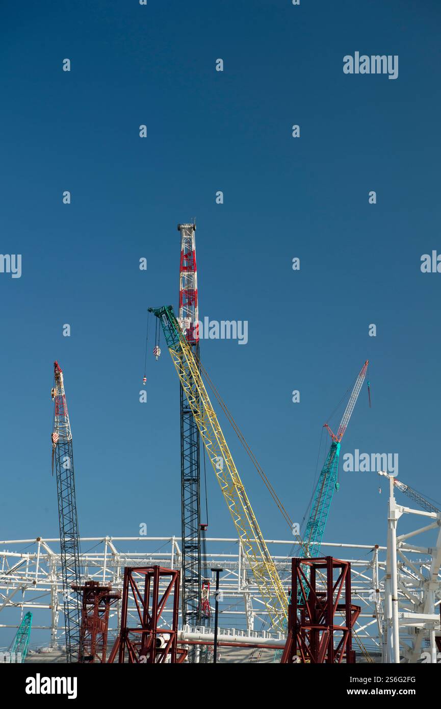 One New Zealand Stadium under construction in Christchurch New Zealand ...