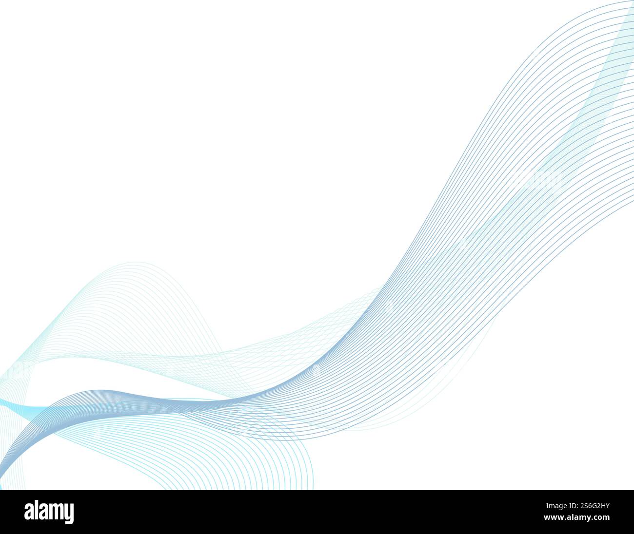 Water Lines Concept Design With Text Space. Elegant Cute Design Without ...