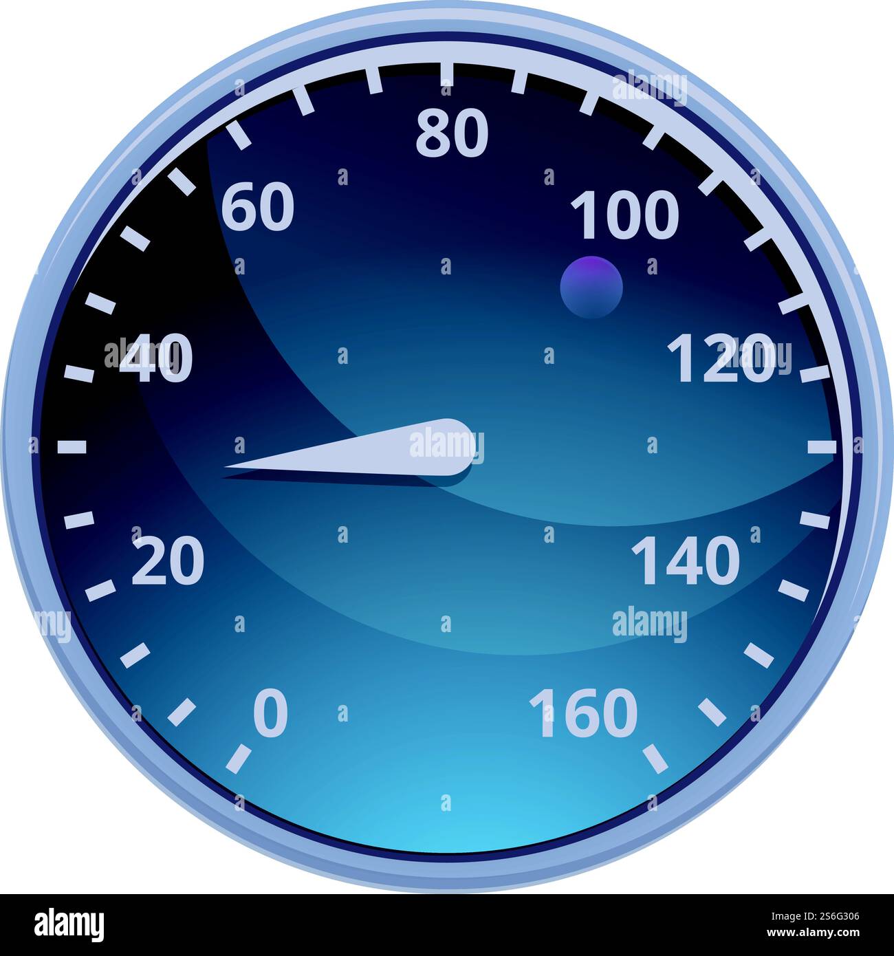 Car mile dashboard icon. Cartoon of Car mile dashboard vector icon for ...