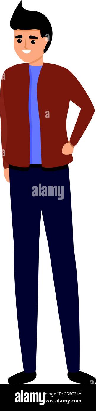 Self respect icon. Cartoon of self respect vector icon for web design ...
