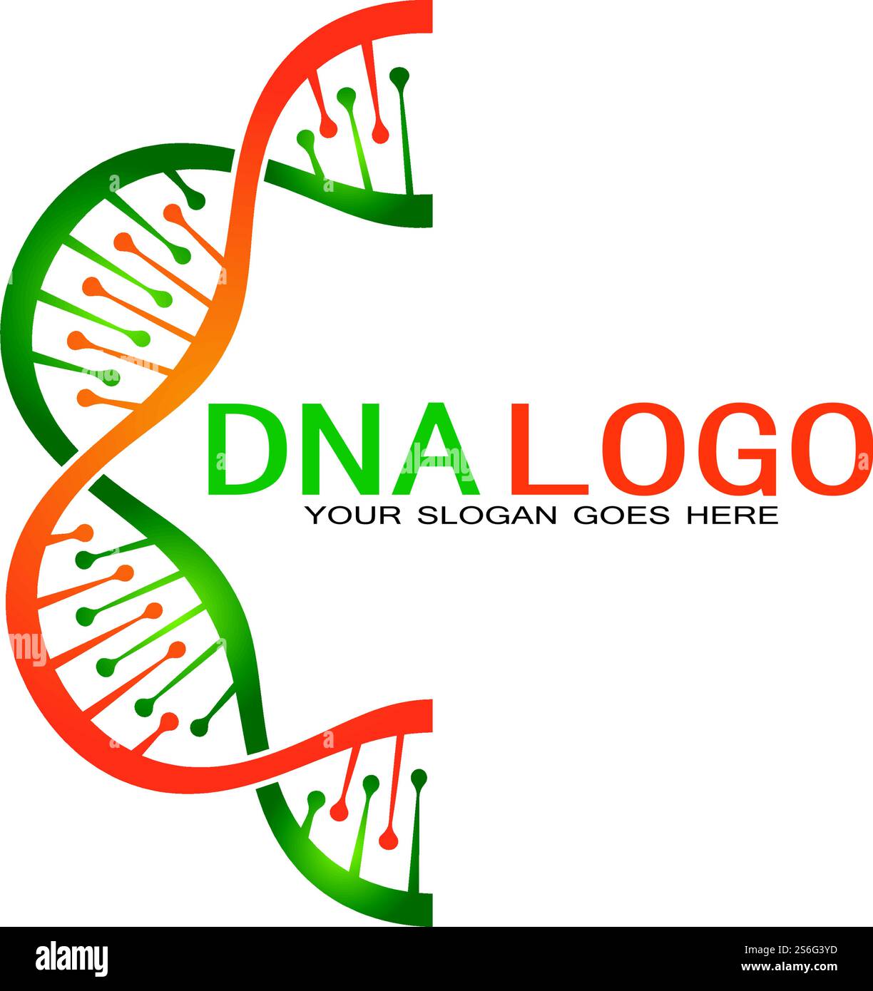 DNA vector logo design template.modern medical logotype.laboratory ...