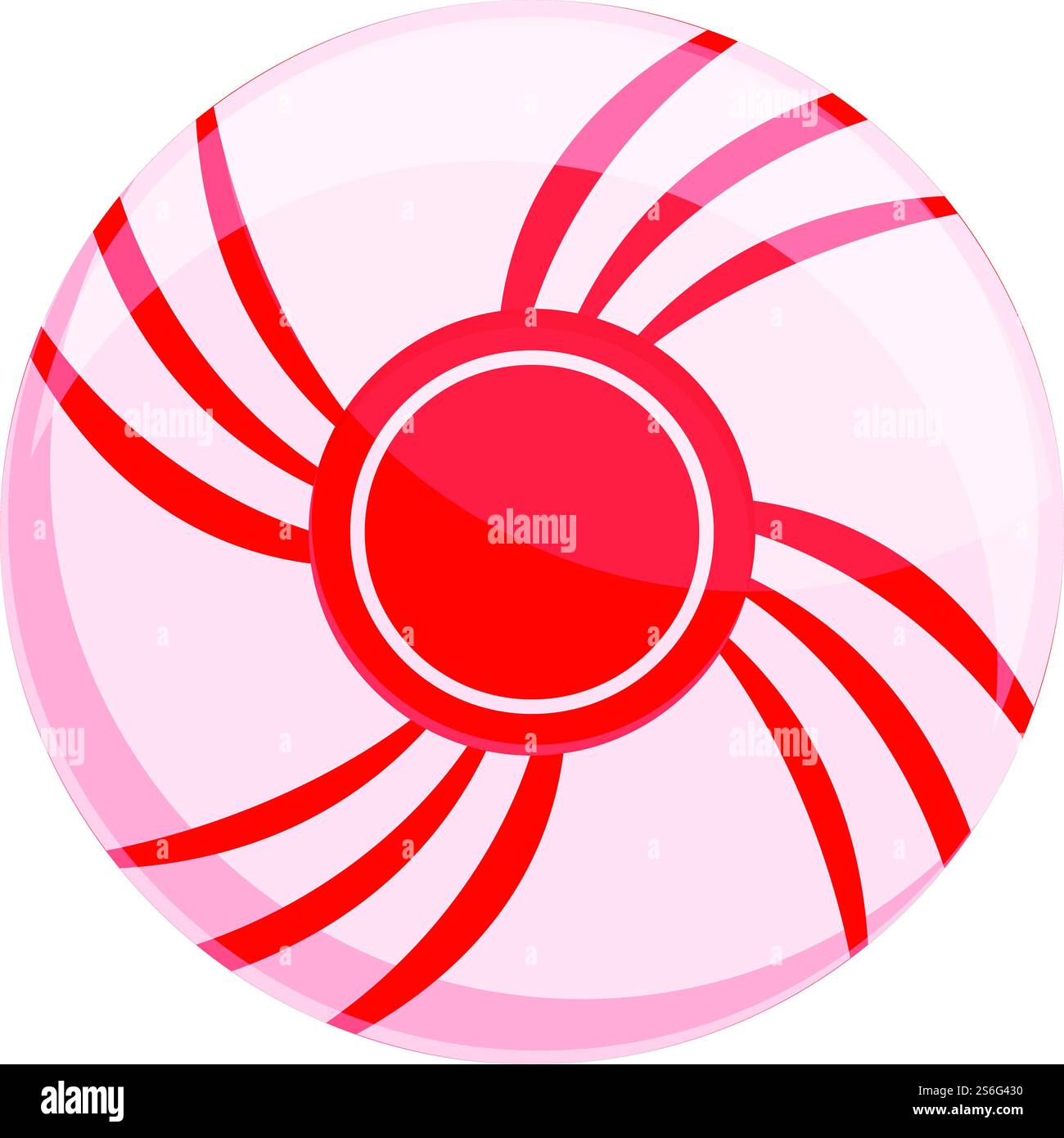 Peppermint icon. Cartoon of peppermint vector icon for web design ...