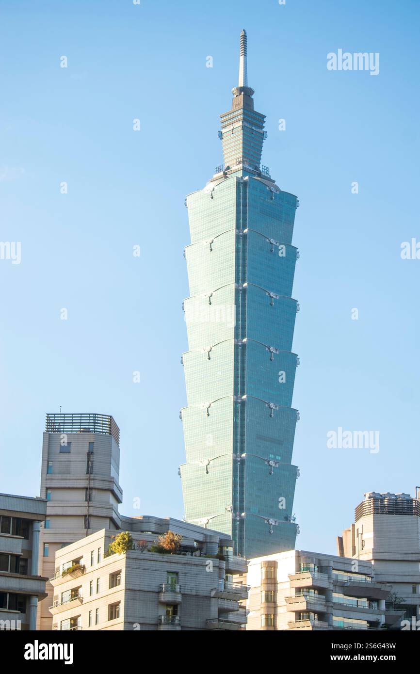 Taipei 101 is one of the many buildings that are perfectly visible in ...