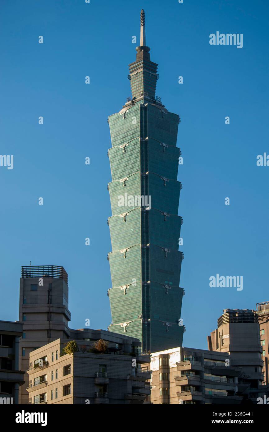 Taipei 101 is one of the many buildings that are perfectly visible in ...