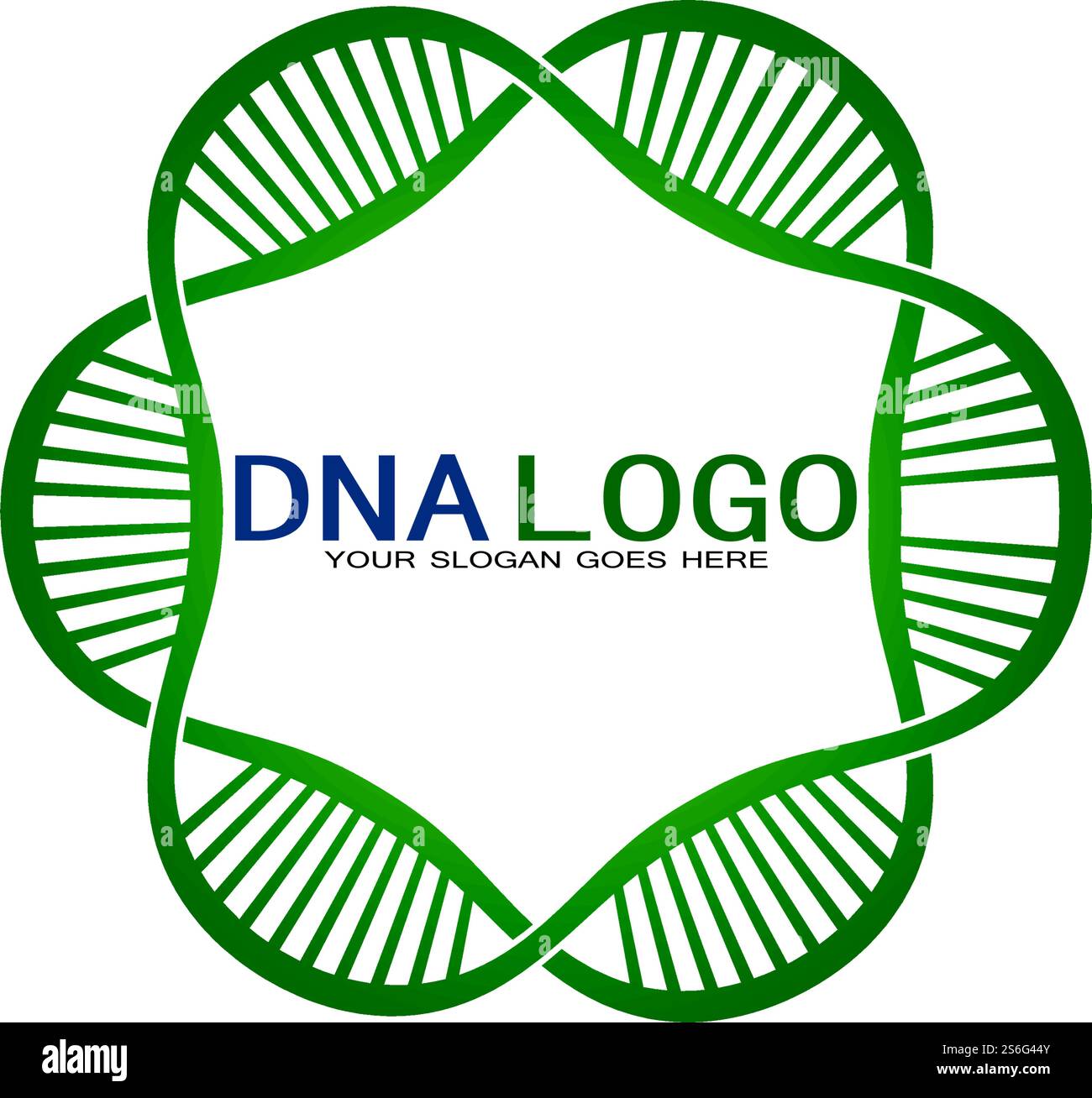 DNA vector logo design template.modern medical logotype.laboratory ...