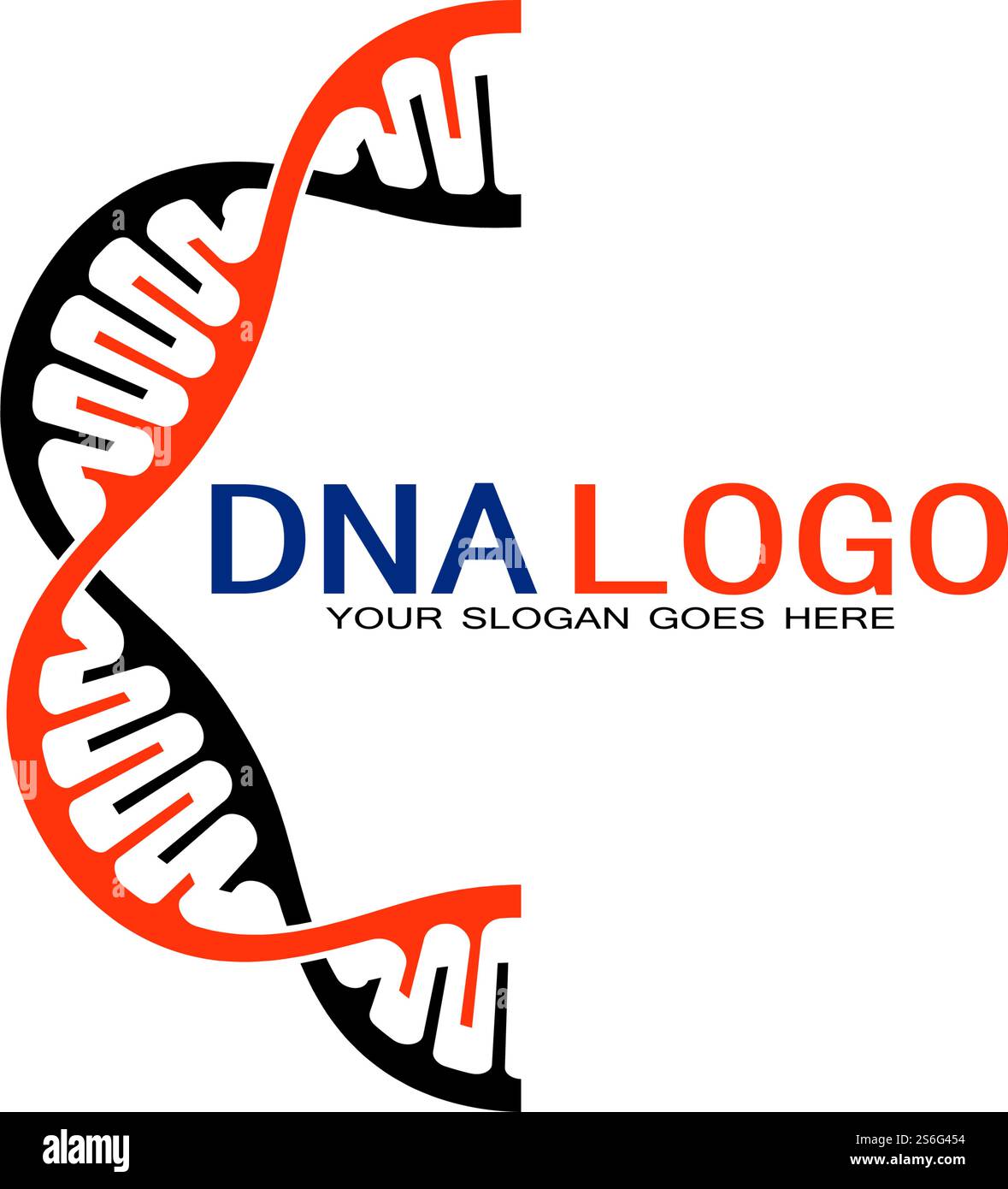 DNA vector logo design template.modern medical logotype.laboratory ...