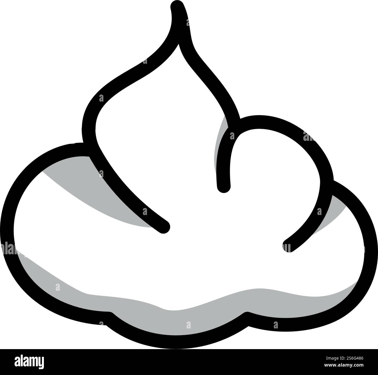 Shaving Foam Icon. Editable Thick Outline With Color Fill Design ...