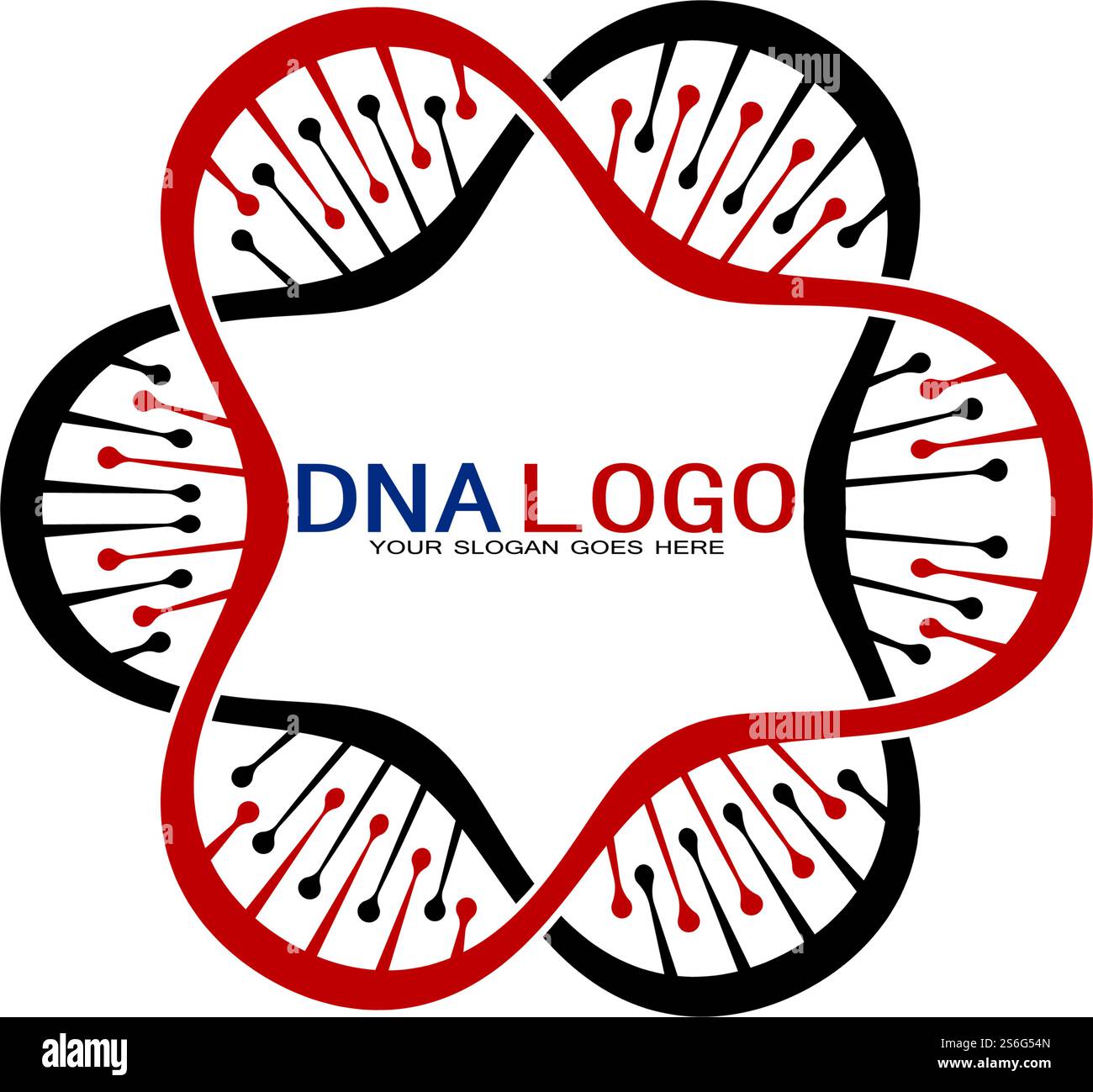 DNA vector logo design template.modern medical logotype.laboratory ...