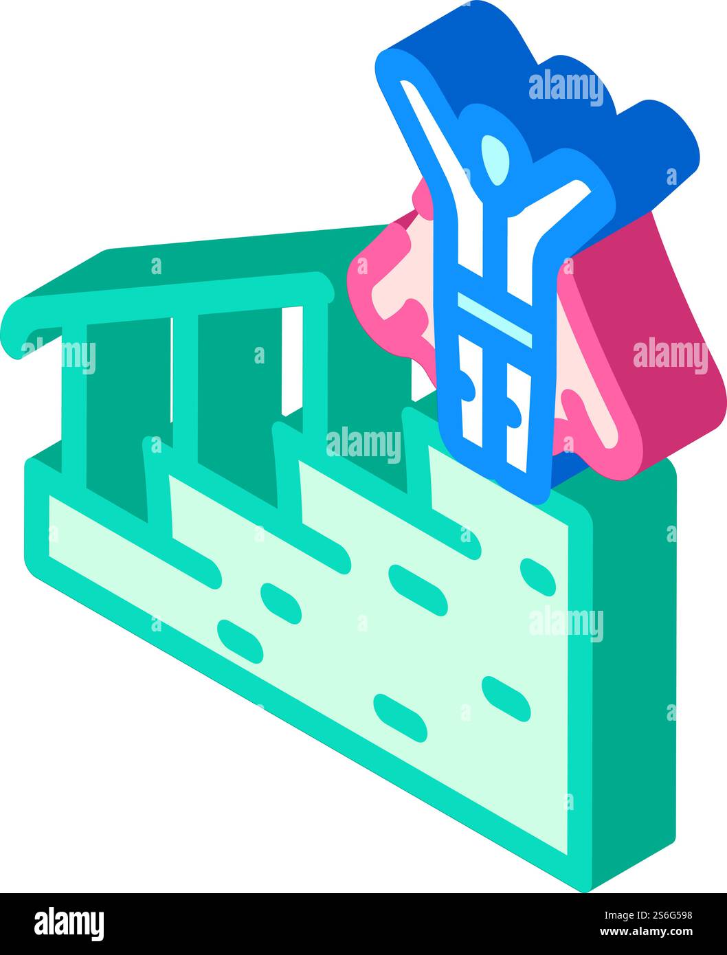 career advancement isometric icon vector. career advancement sign ...
