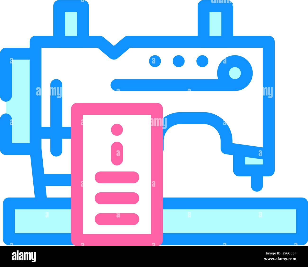 sewing courses color icon vector. sewing courses sign. isolated symbol ...