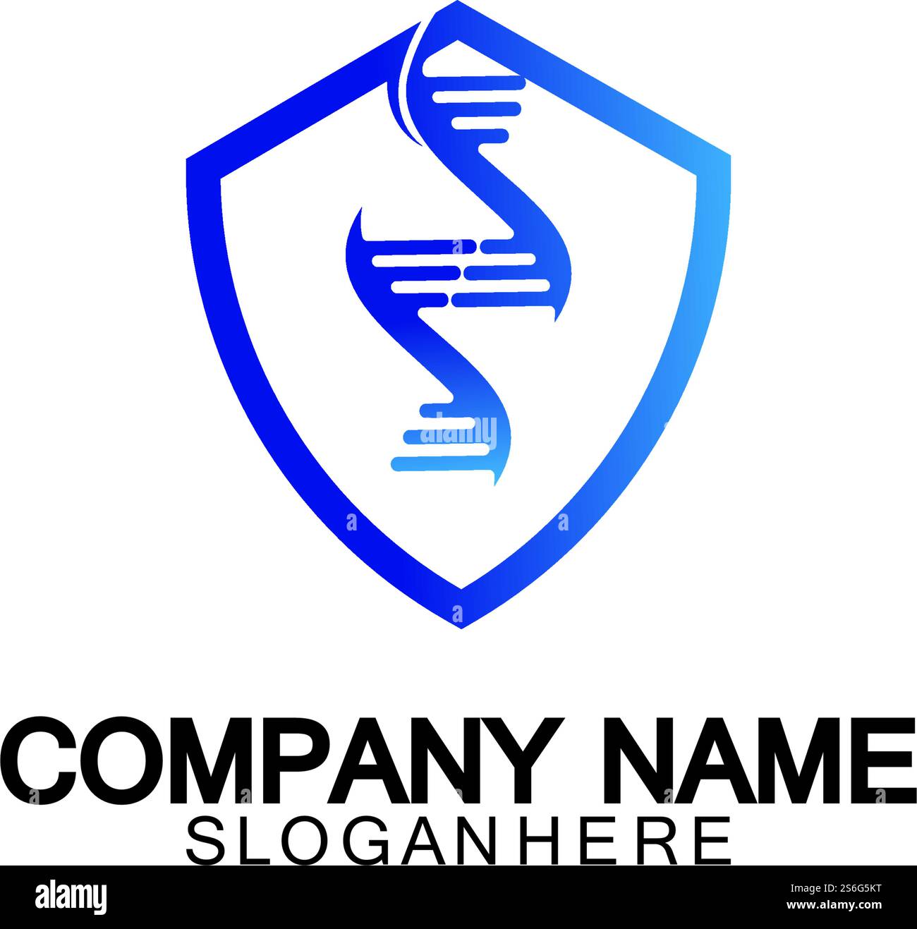 DNA shield logo icon design-vector Stock Vector Image & Art - Alamy