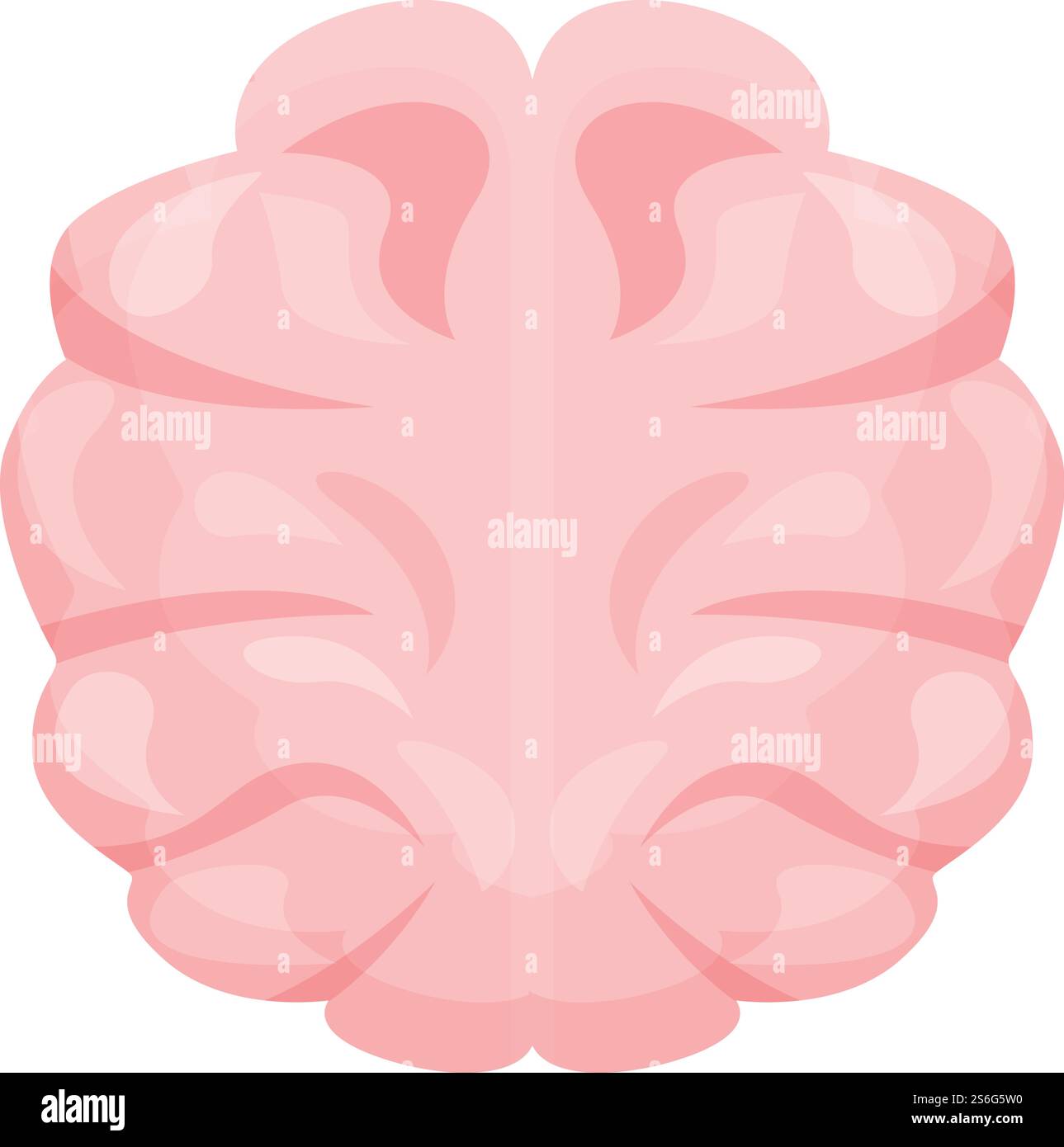 Human brain icon. Cartoon of human brain vector icon for web design ...