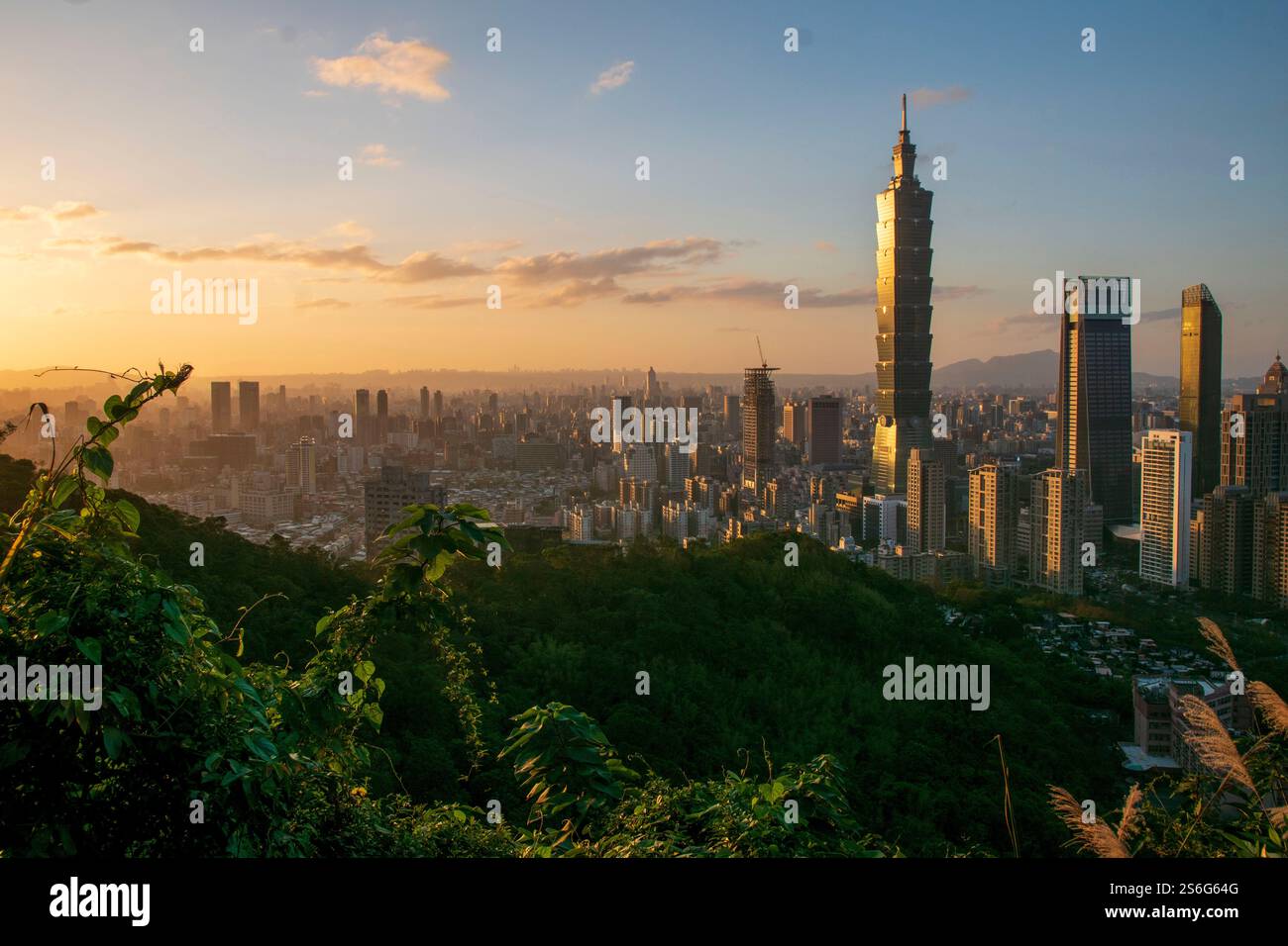 Taipei 101 is one of the many buildings that are perfectly visible in ...