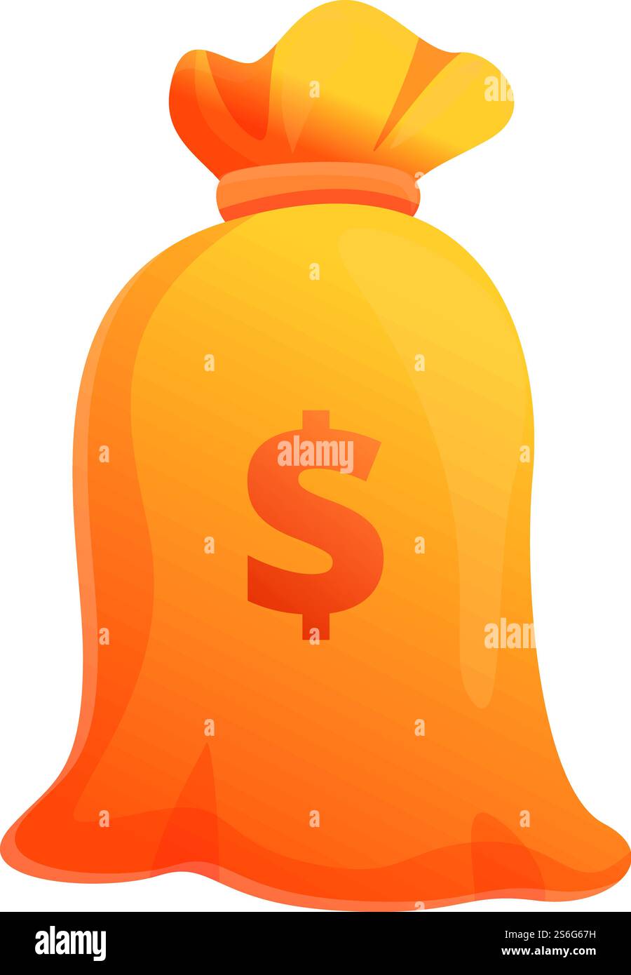 Marketing mix money bag icon. Cartoon of Marketing mix money bag vector ...