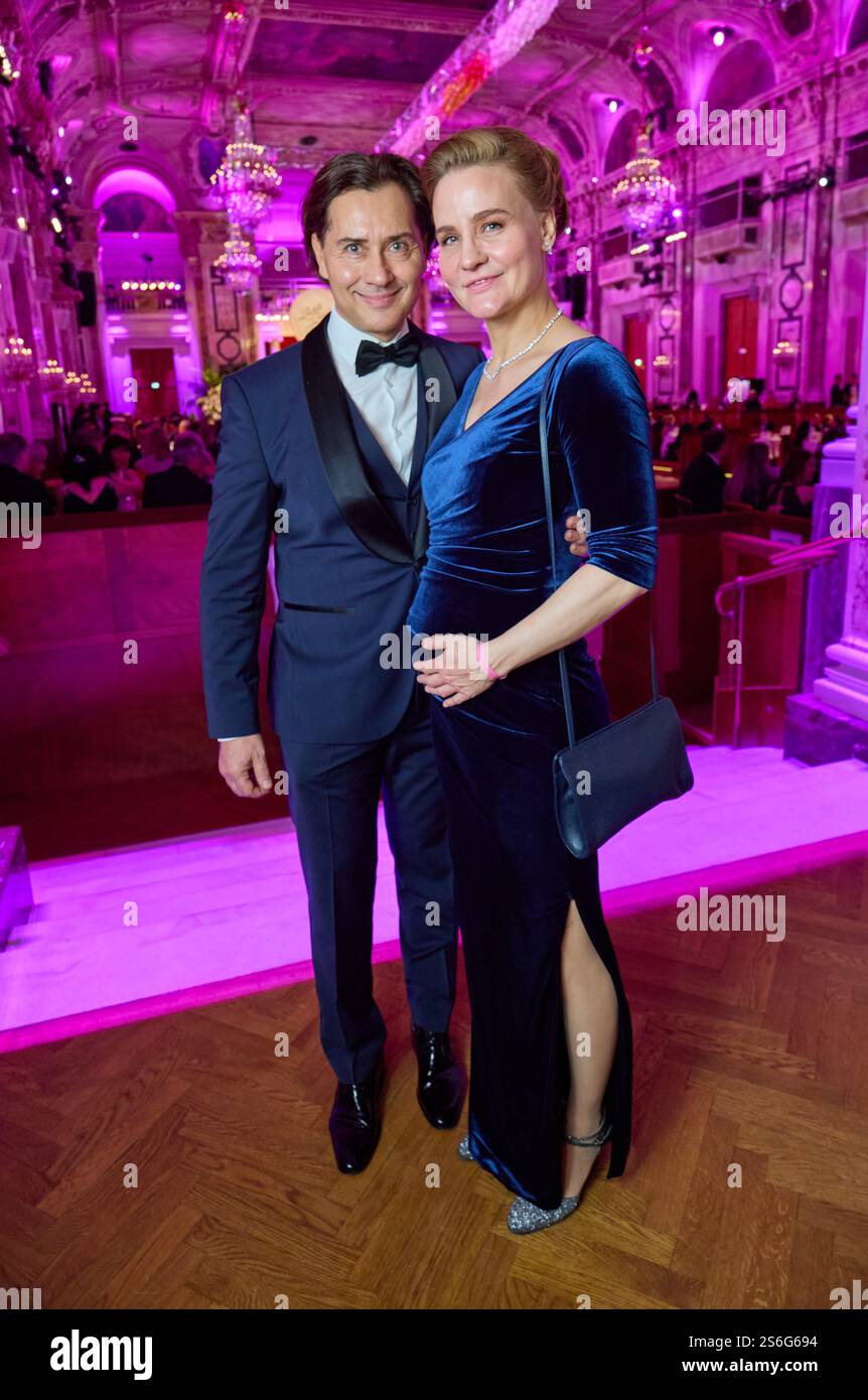 Vienna, Austria. 16th Jan, 2025. 122nd Zuckerbäckerball at Wiener ...