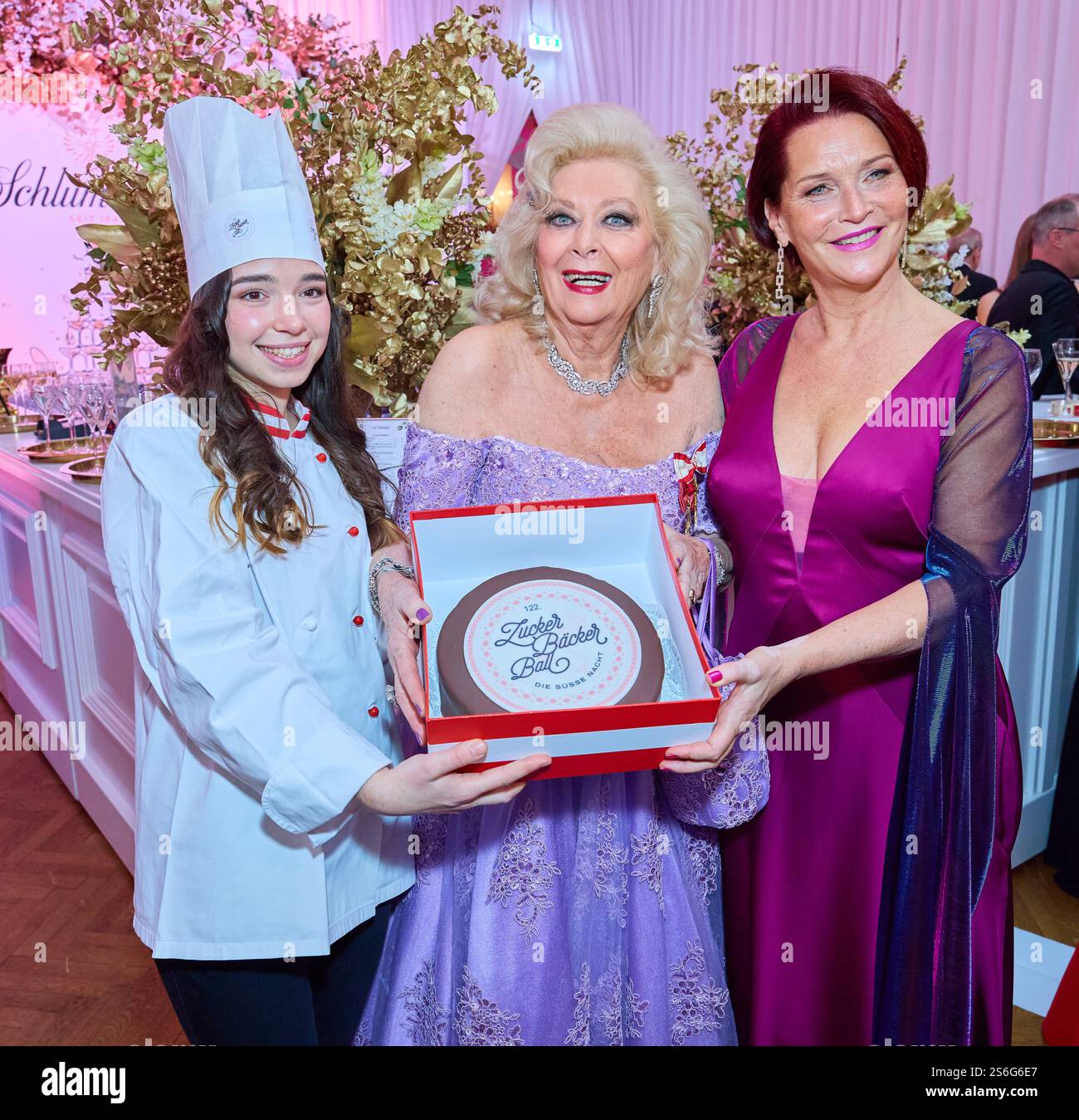 Vienna, Austria. 16th Jan, 2025. 122nd Zuckerbäckerball at Wiener ...